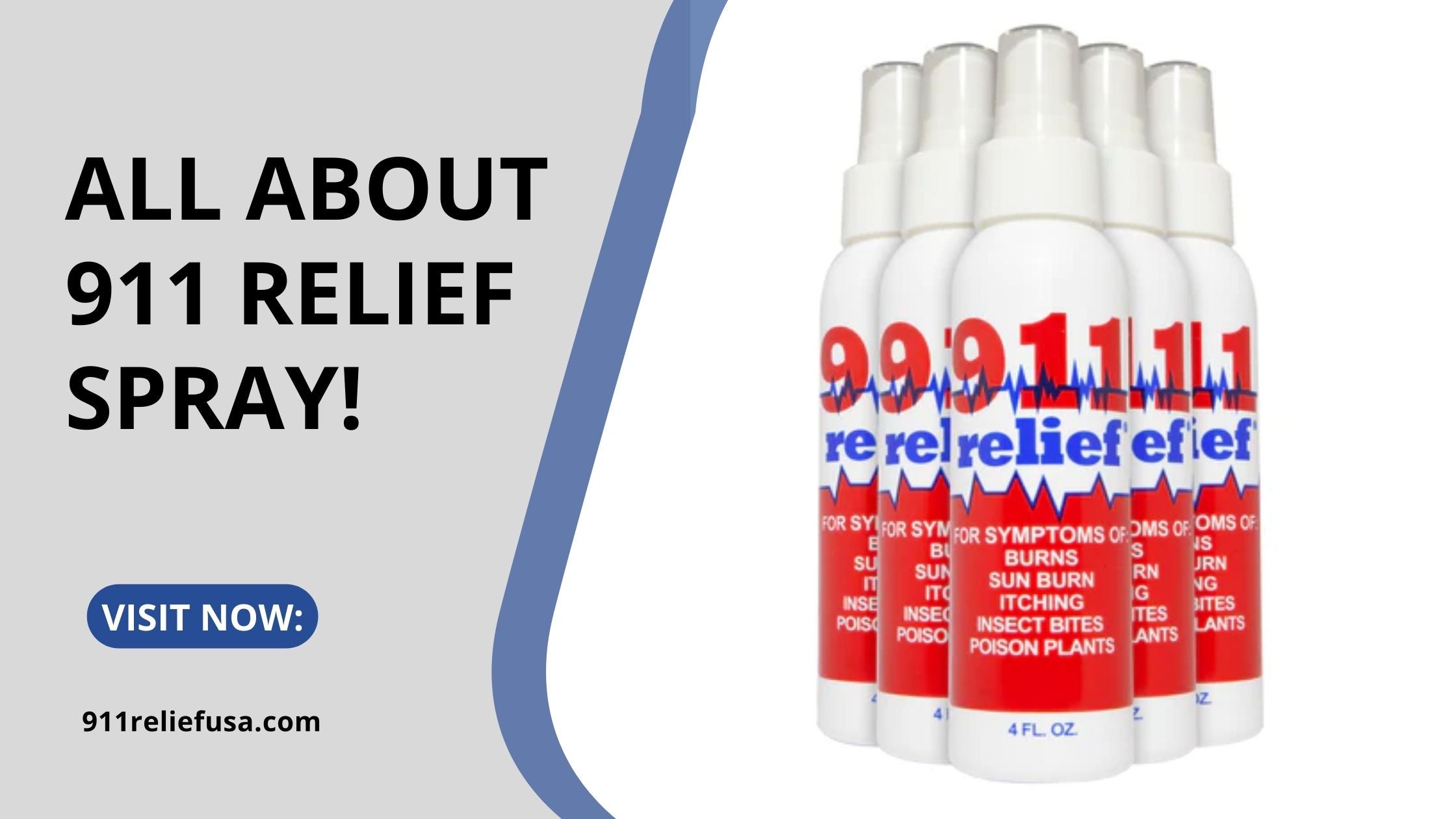 ALL ABOUT 911 RELIEF SPRAY! – 911 Relief USA